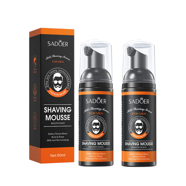 120/60ml Men Shaving Mousse Mild & Not Irritaing Cleanliness and ...