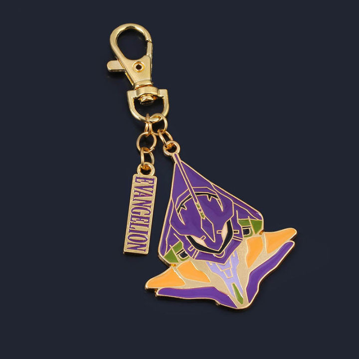EVA Evangelion Keychain Pendant Necklace Bag Decorations Initial Unit ...