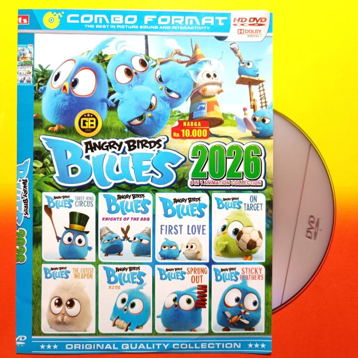 KASET DVD FILM KARTUN ANAK KOLEKSI ANGRY BIRDS VERSI BLUES TERBARU ...