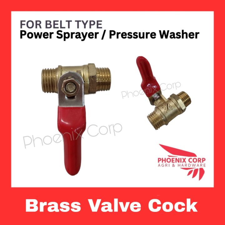 KC25 Brass Valve Cock / Ball Cock / Shut-off Drain for Belt Type Power ...