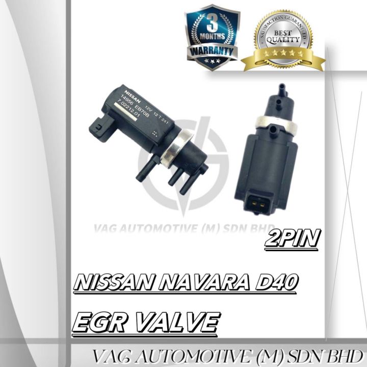 NISSAN NAVARA D40(2PIN) EGR VALVE | Lazada