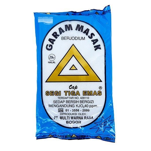 garam halus garam meja segitiga emas 250 gr | Lazada Indonesia garam halus garam meja segitiga emas 250 gr | Lazada Indonesia