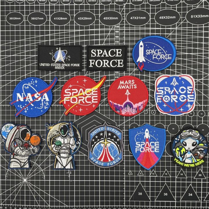 NASA Space Team Embroidered Magic Patch Badge Arm Badge Military Fan ...