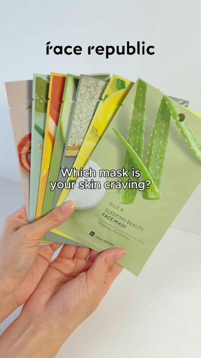 Face Republic 7 Days Sleeping Beauty Face Mask (7 pcs) [Hydration, All ...