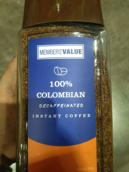 Members Value 100% Decaffeinated Instant Coffee 200g | Lazada PH