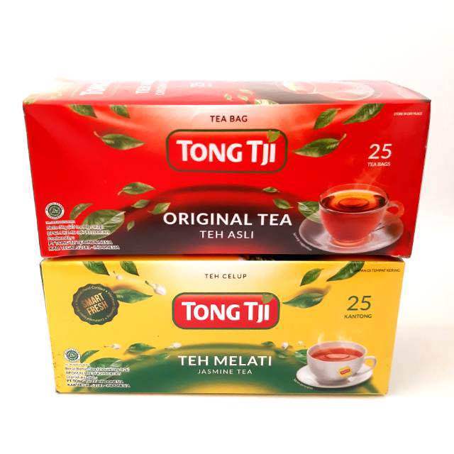 ORIGINAL TONG TJI — ORIGINAL TEA JASMINE TEA (25 BAGS) FROM INDONESIA ...