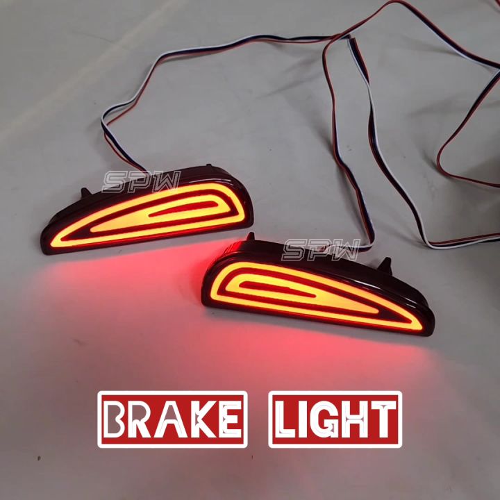 Proton X70 Reflector Rear Bumper Reflector Foglamp Foglight Spotlight ...