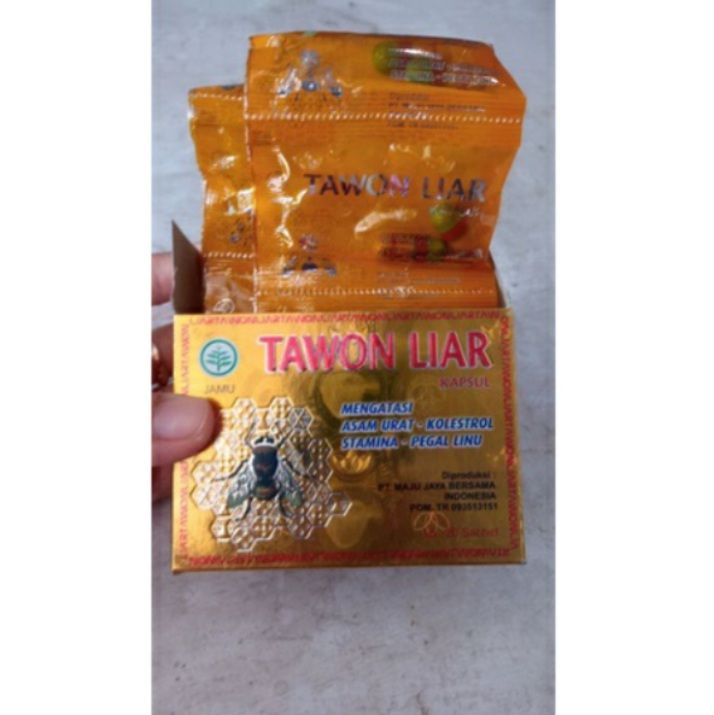 TAWON LIAR kapsul Original isi 20 sachet 40 kapsul exp2026 | Lazada ...