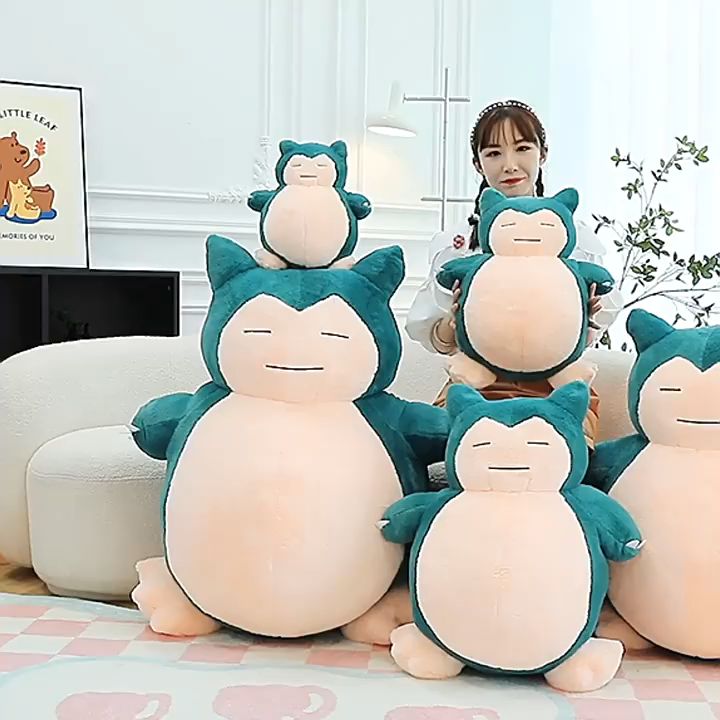 Gấu Bông Snorlax (Kabigon) Mê Ngủ Full Size Full Mẫu (20cm----80cm) Mới ...