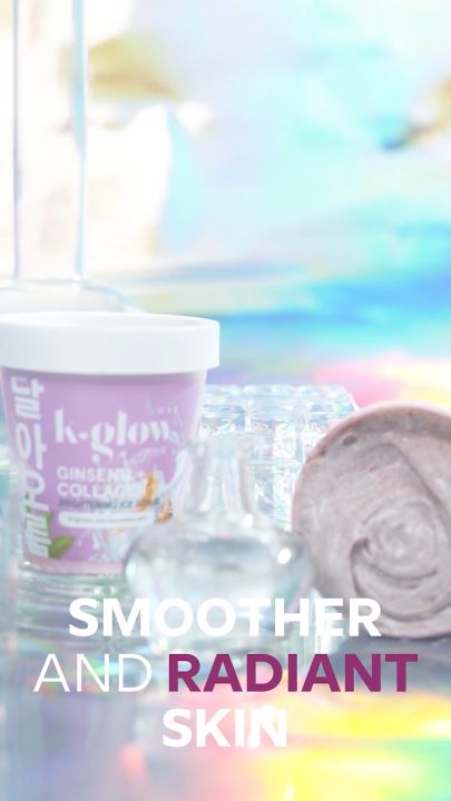 LOVE k-glow Ginseng + Collagen Brightening Ice Scrub 200ml | Lazada PH