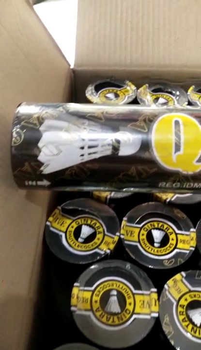 shuttlecock QINTARA kok bulu tangkis bola badminton kock | Lazada Indonesia