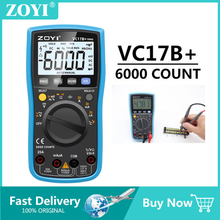 Digital Multimeter 1000V 20A AC/DC Current Multimetro Multitester ...