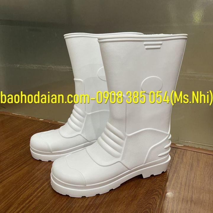 Ủng xốp màu trắng nhựa EVA siêu nhẹ E014 | Lazada.vn