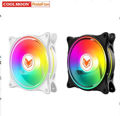 COOLMOON 120mm Case Fan 5V 3 Pin ARGB Computer Chassis Fans 12V 4 Pin ...