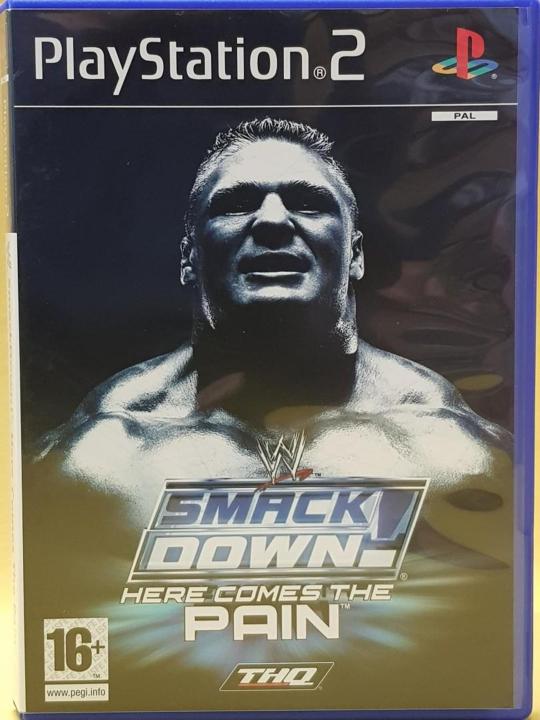 PS2 Permainan DVD WWE SmackDown! Here Comes the Pain | Lazada
