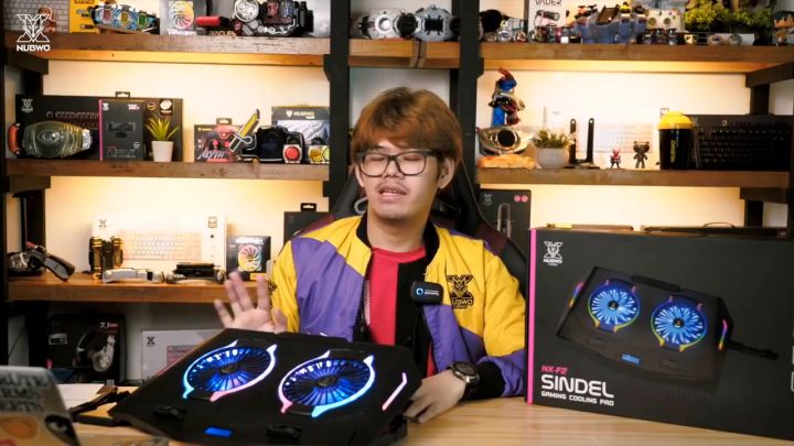 🎮 Gaming Nubwo Nx F2 Sindel Gaming Cooling Pad พัดลมระบายความร้อน