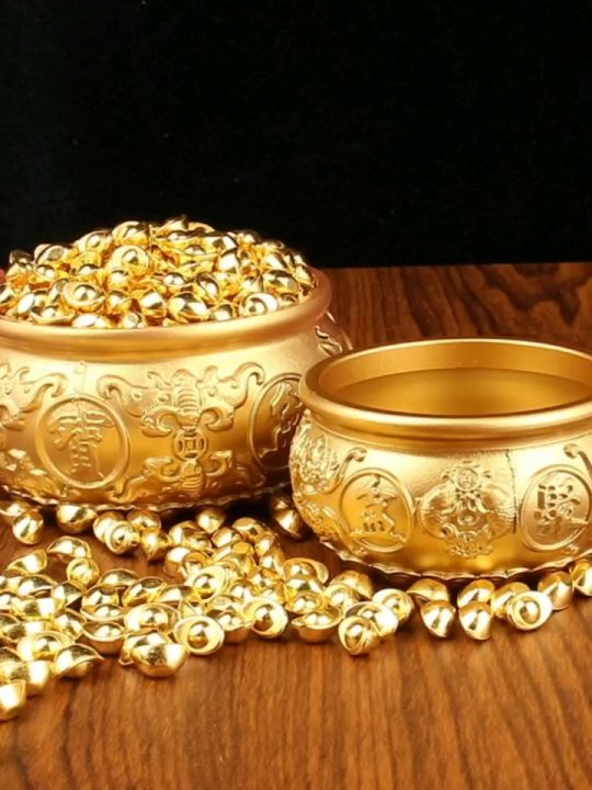 Lucky Charm 2025 Cornucopia Fortune Gold Ingot Wealth and Prosperity ...