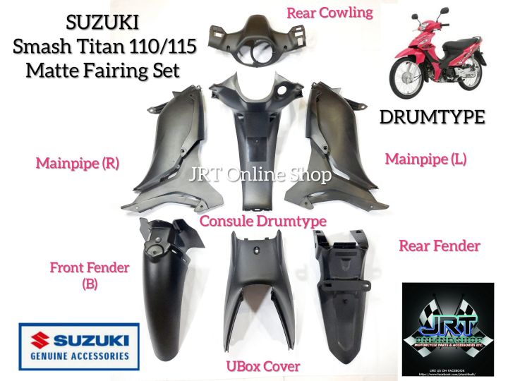 Suzuki Smash Genuine Original Inner Fairing Set for Model 2011 and Up ...