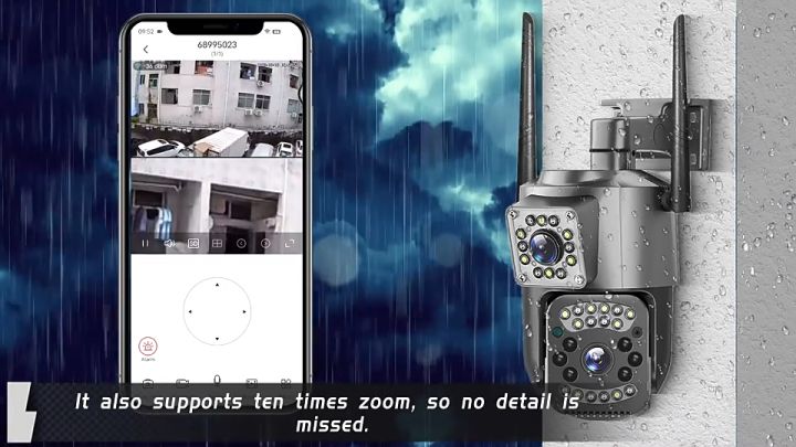 🔥【local shipment】🔥NEW V380 Pro 4G SIM 360 Home Security Camera 4K 8MP ...