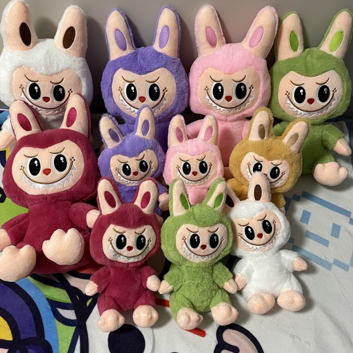 ตุ๊กตาลาบูบู้ๆ ขนาดใหญ่ 25cm 35cm ของเล่นตุ๊กตาlabubu ของขวัญวันหยุด ...