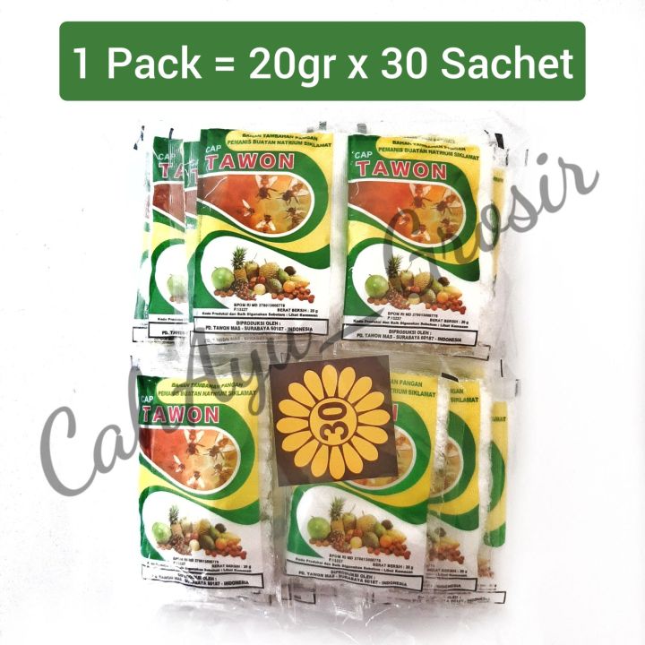 Sari Manis cap Tawon 20gr (1 Pack = isi 30) / Renteng 4.5gr (1 Pack ...