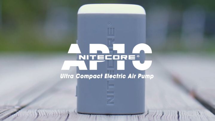 Nitecore AP10 Compact Electric Air Pump - Emergency Light - Inflate ...