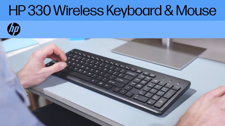 HP 330 Combo Wireless Keyboard and Mouse 2V9E6AA - BLACK | Lazada