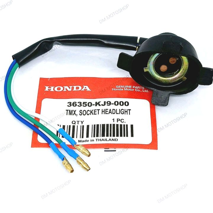 Genuine Honda TMX 155 & 125 H6 LED Bulb Headlight Socket Harness ...