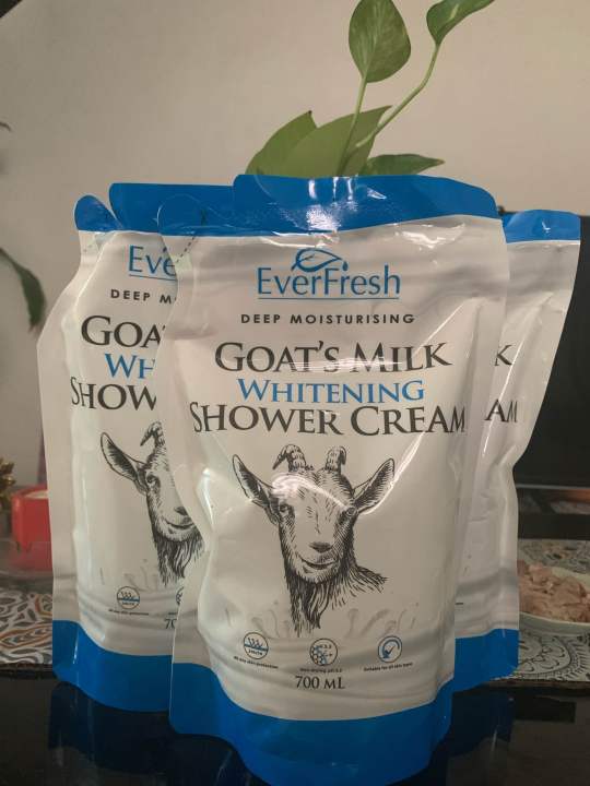 EverFresh deep moisturizing Goat’s Milk Whitening body shampoo | Lazada PH