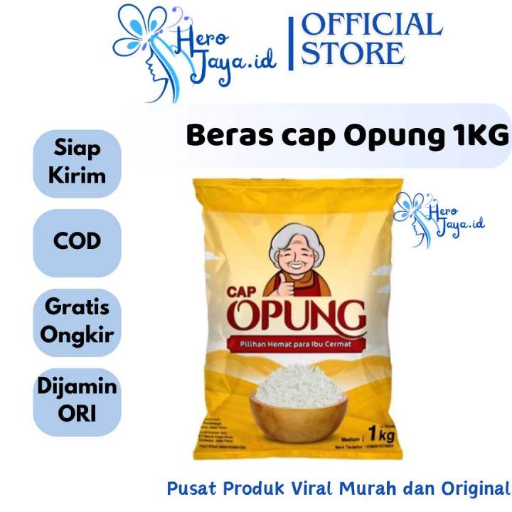 Beras Cap Opung Kemasan 1KG Anak Raja Beras Sania | Lazada Indonesia
