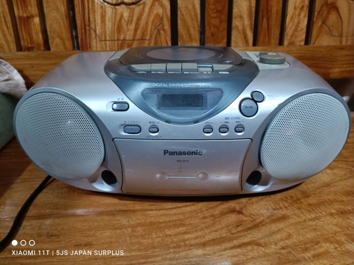 RADIO CASSETTE 110volts only JAPAN(need po ng transformer/AVR bago ...