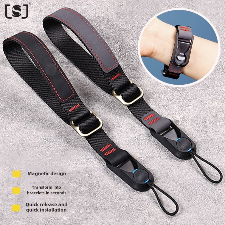 Magnetic Quick Release Camera Wrist Strap Suitable for SLR Canon Nikon ...