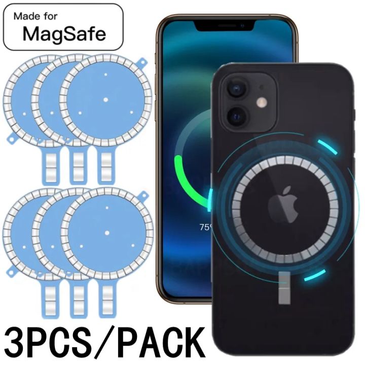 Mobile Phone Strong Magnetic Circle Sticker for Magsafe Wireless ...