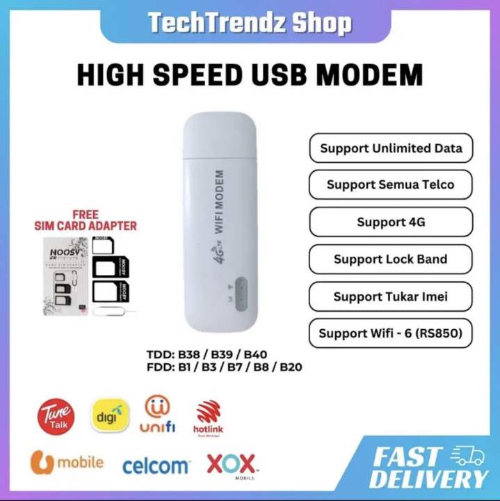 Modem WiFi RS850 / F1 / ZJIAPA Z9 Unlocked 4G LTE Wireless 4G Mesh WiFi Modified Mod | Lazada