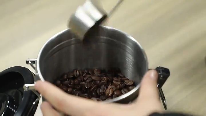 กล่องเก็บเมล็ดกาแฟ โถเก็บเมล็ดกาแฟ ฟรีช้อนสแตนเลส 1.2L 1.5L 1.8L กระปุกสแตนเลส สูญญากาศ กัน ...