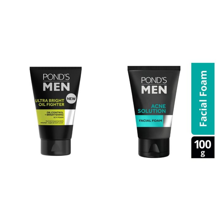POND'S Men Facial Foam 100g | Lazada Indonesia