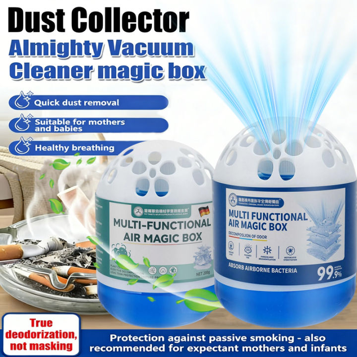 2PCS Indoor Air Purification Dust Removal Magic Box Multi-Functional ...