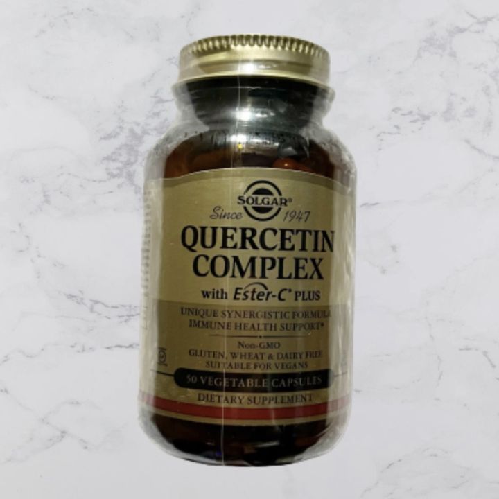 Solgar Quercetin Complex with Ester-C Plus 50c | Lazada PH