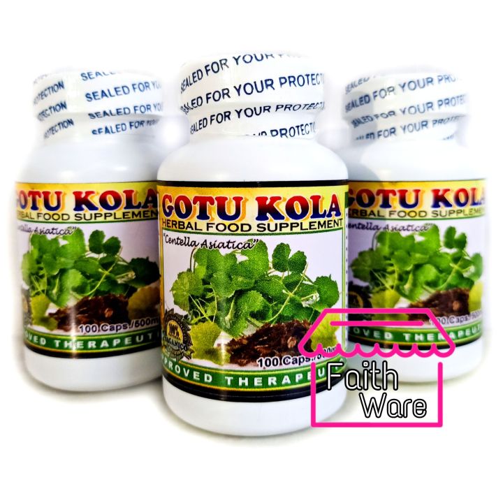 Gotu Kola Capsule Herbal Food Supplement 100 capsules | Lazada PH