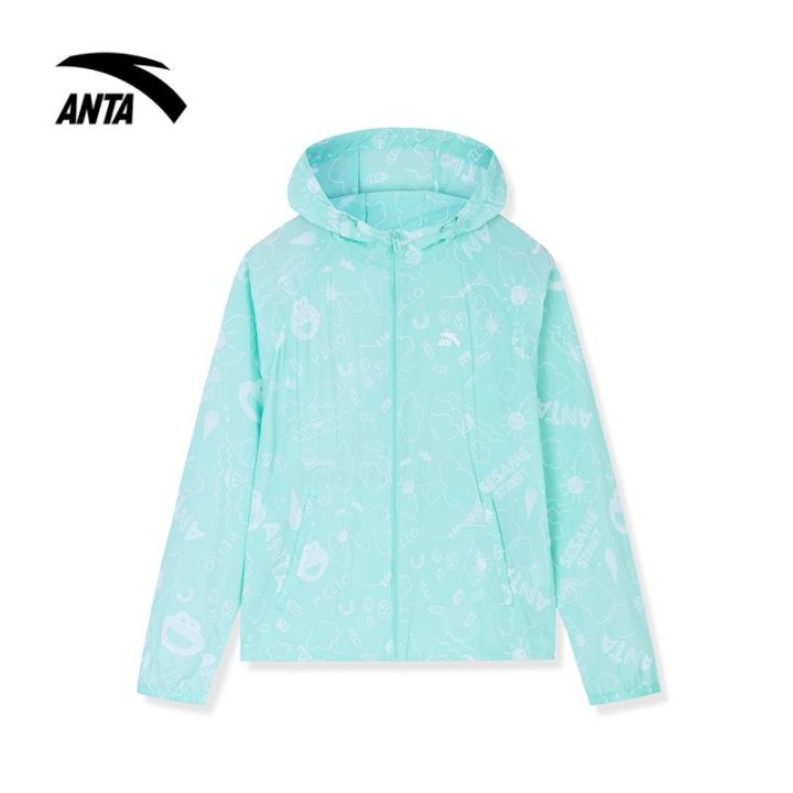 ANTA Women Sesame Street Lifestyle Lightweight Woven Jacket | Lazada PH