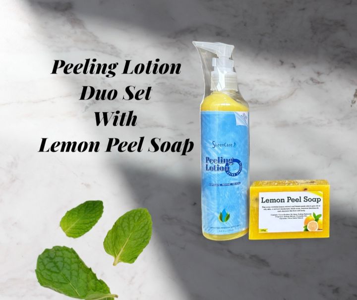 SKEENCARE Peeling Lotion 250ml Duo Set Extra Strength Original with ...