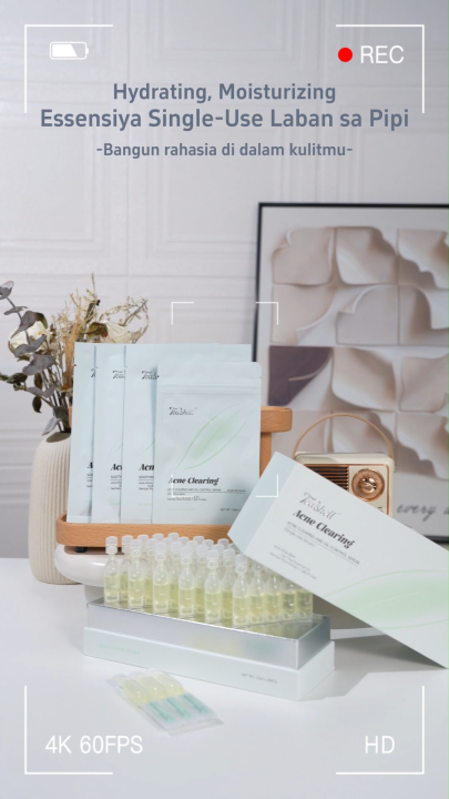 [JMCY × TeaShell Co-Branded] AcneStop Fresh Ampoule Serum | AHA + BHA ...
