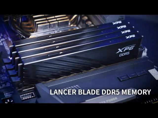 ADATA XPG Gaming DRAM LANCER BLADE DDR5 6000MHz - 16GB (Black/White ...