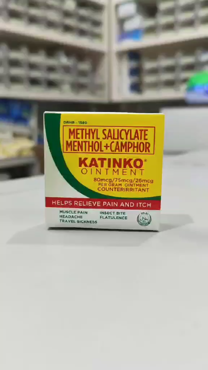 KATINKO OINTMENT MUSCLE PAIN RELIEF / BODY PAIN TREATMENT AND RELIEVER ...