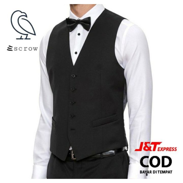 Rompi Jas Bahan Super Black premium Rompi Jas Bahan Super Black premium ...