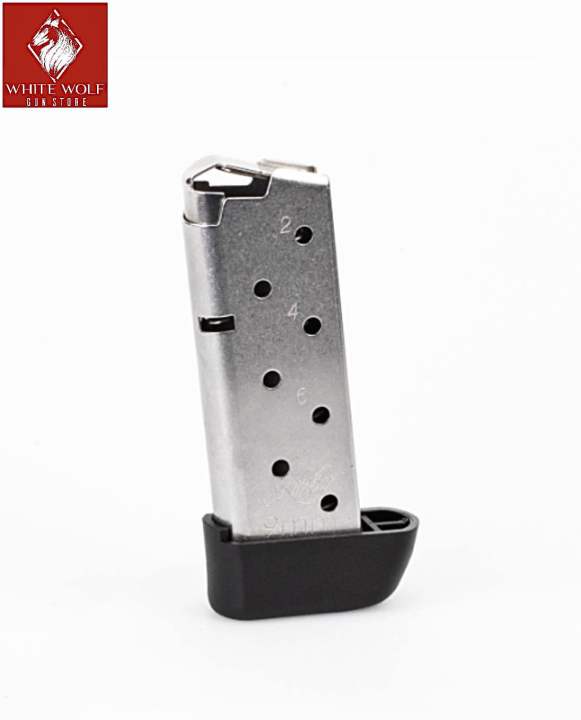 Kimber Micro 9, Magazine, 9MM, 7-Round, Stainless Steel, Extended Base ...