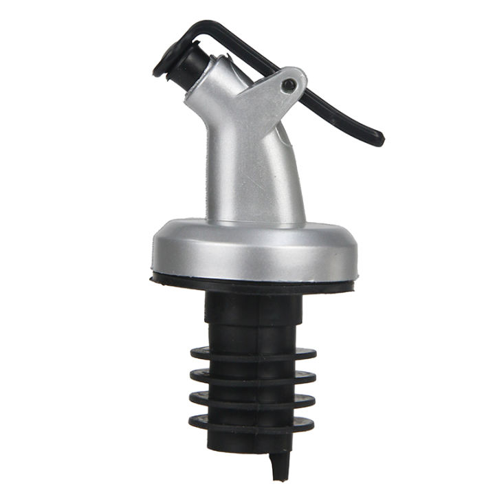Non-Drip Silicone Kitchen Oil Bottle Nozzle Vinegar Soy Sauce Seasoning ...