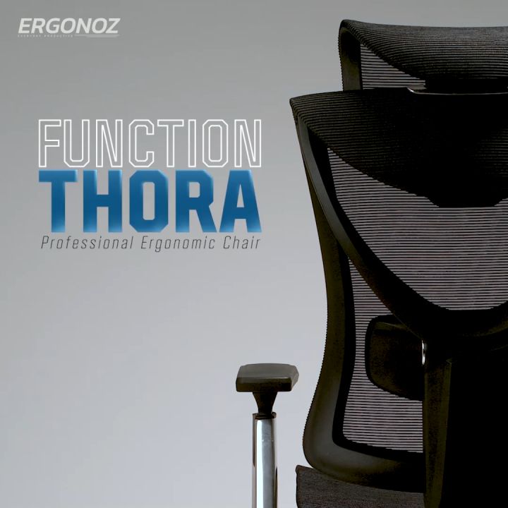 ERGONOZ THORA SERIES Professional Ergonomic chair เก้าอี้คอมพิวเตอร์ เก้าอี้ทำงานเก้าอี้เพื่อ ...