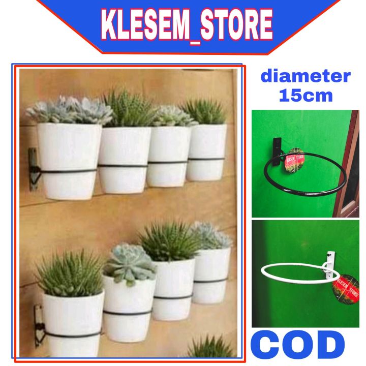 STANDING POT DINDING BESI D15 | Lazada Indonesia