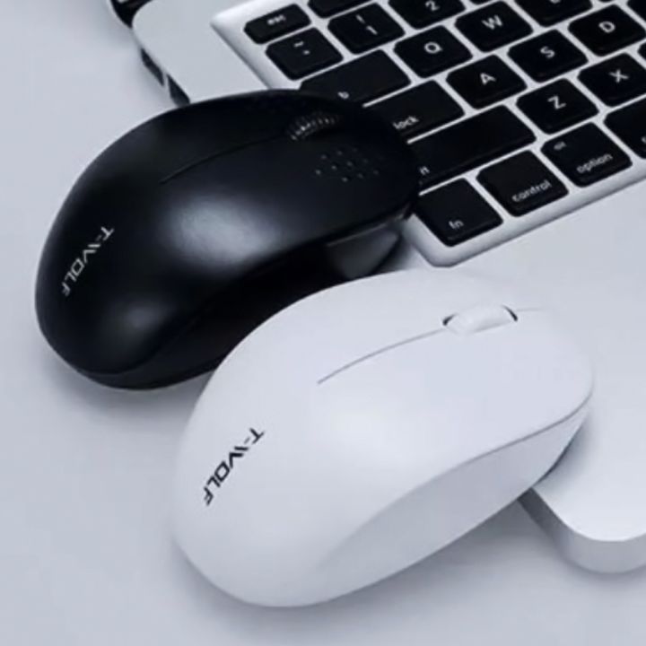 T-Wolf Q4 Wireless Bluetooth USB Mouse Portable Compact Silent Mute ...